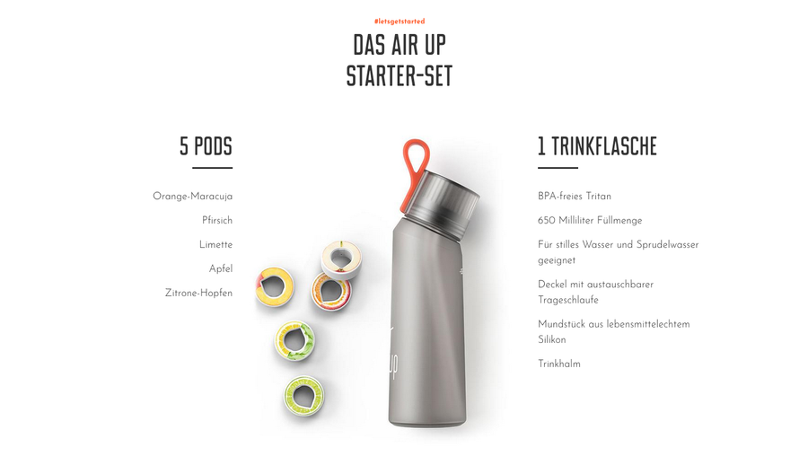 Gründer der Woche: air up - Geschmack ist dufte! - StartingUp: Das ...